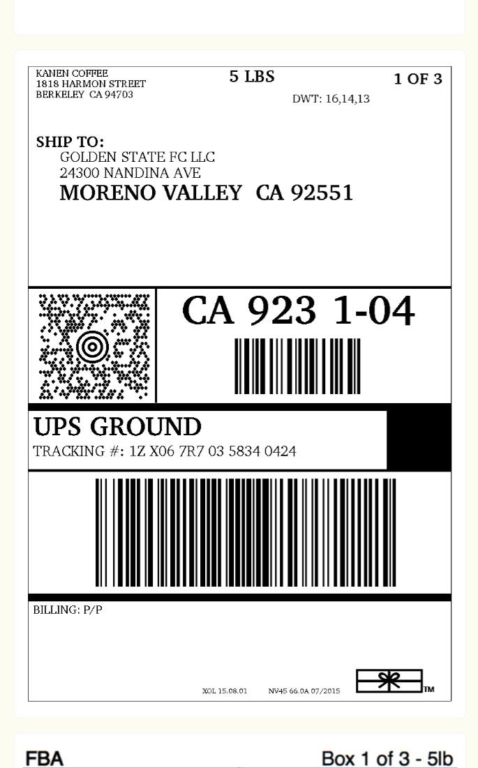 Printing Amazon FBA Labels On Mac OSX With A Label Printer